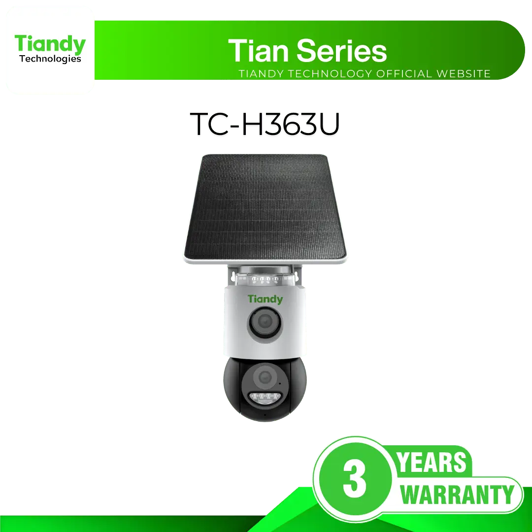Tiandy TC-H363U TC: Advanced 6MP 4G Solar PTZ Camera - Tiandy Technology